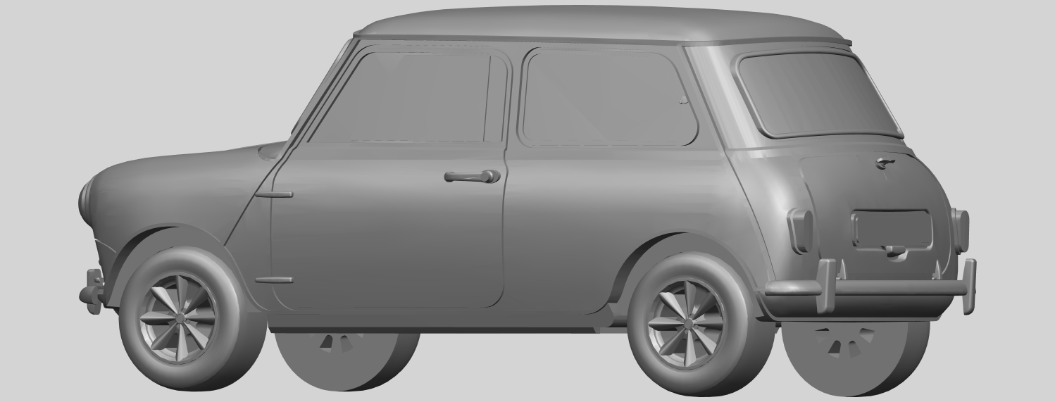 Free 3D file Morris Mini Minor Mark-1 🚗・Model to download and 3D print ...