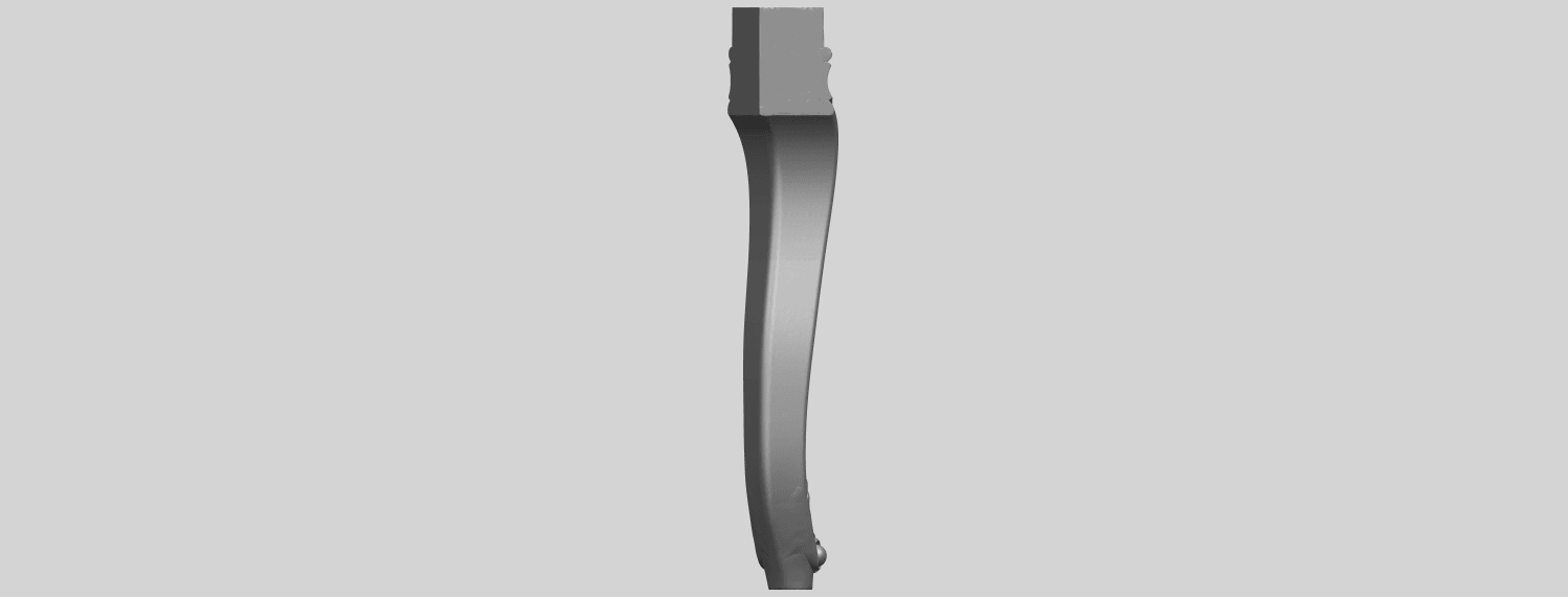 Download free STL file Table Leg 02 • 3D print template ・ Cults