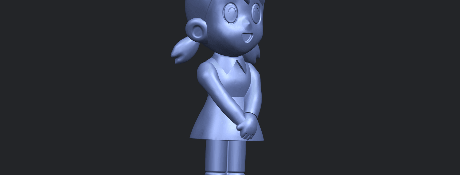 Download free STL file Minamoto Shizuka • 3D printable model ・ Cults