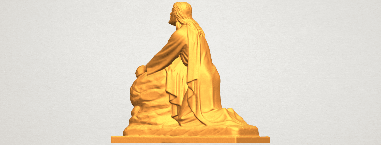 Free 3D file Jesus 07・3D printer design to download・Cults