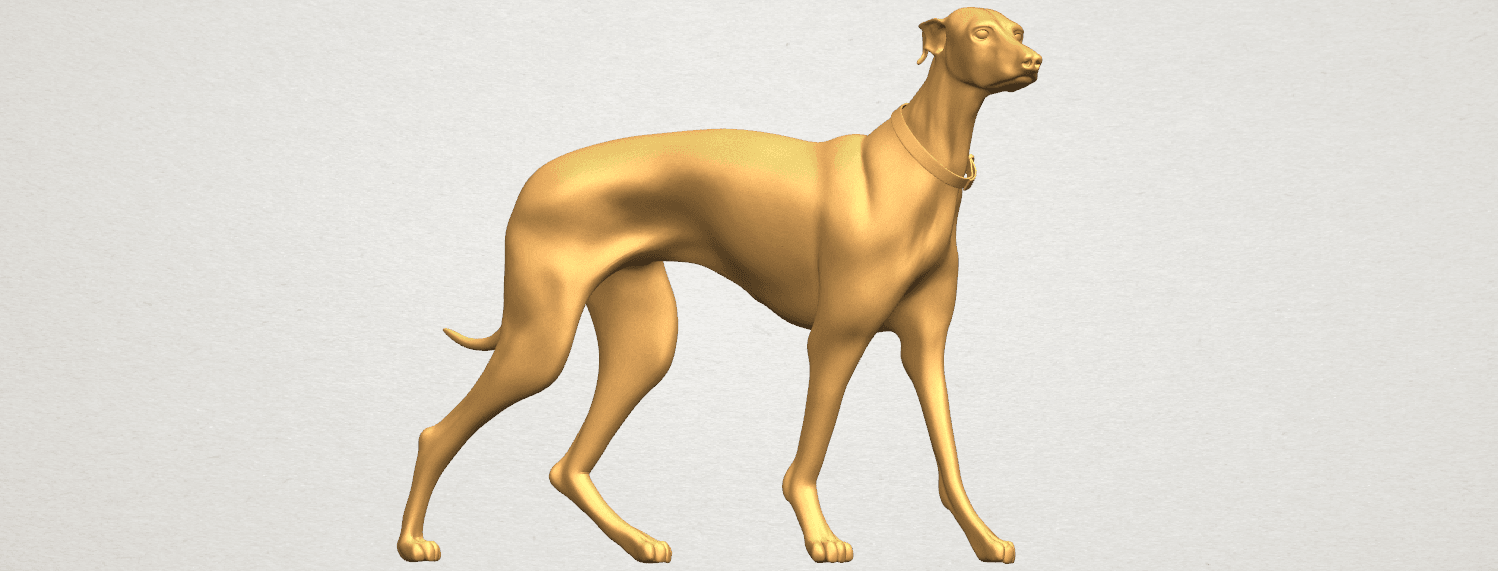 Archivo 3D gratis Perro Flaco 02・Modelo para descargar y imprimir en 3D ...