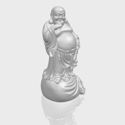 Download free STL file Metteyya Buddha 08 • 3D printing model ・ Cults