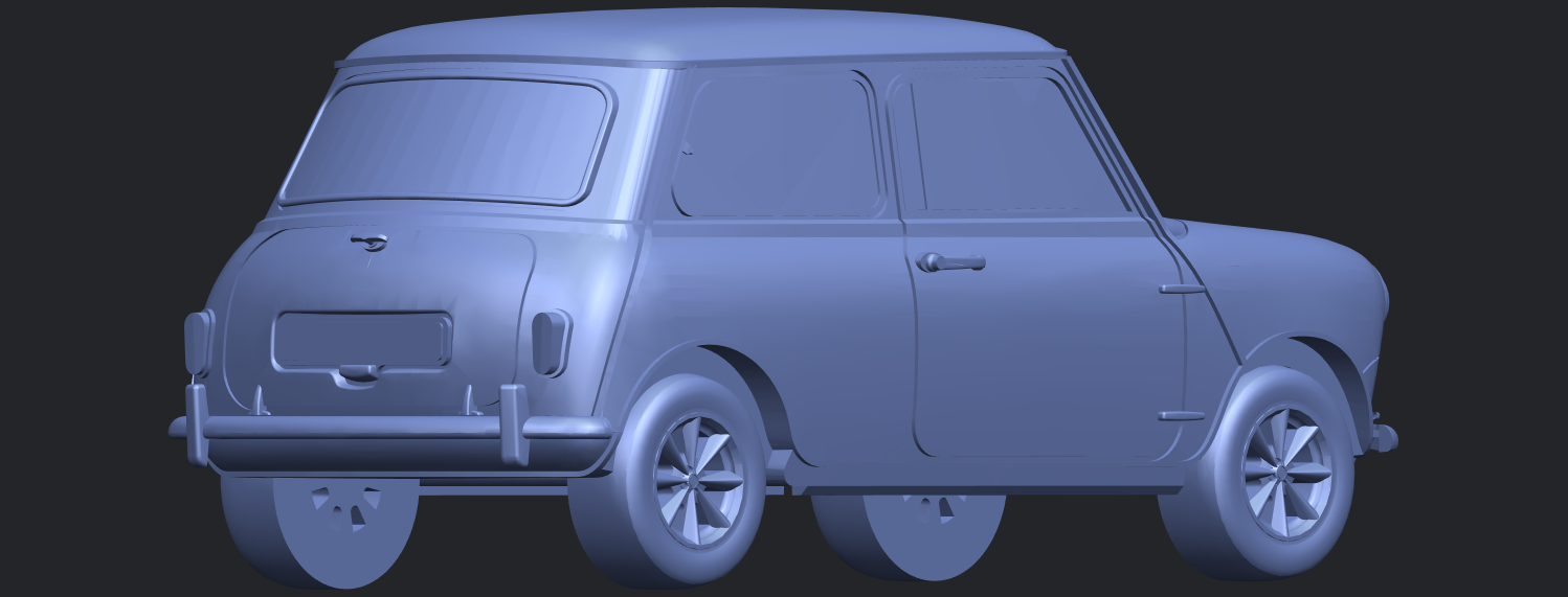 Free 3D file Morris Mini Minor Mark-1 🚗・Model to download and 3D print ...