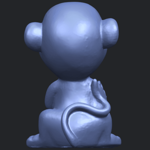 Download free 3D printing templates Cute Monkey ・ Cults