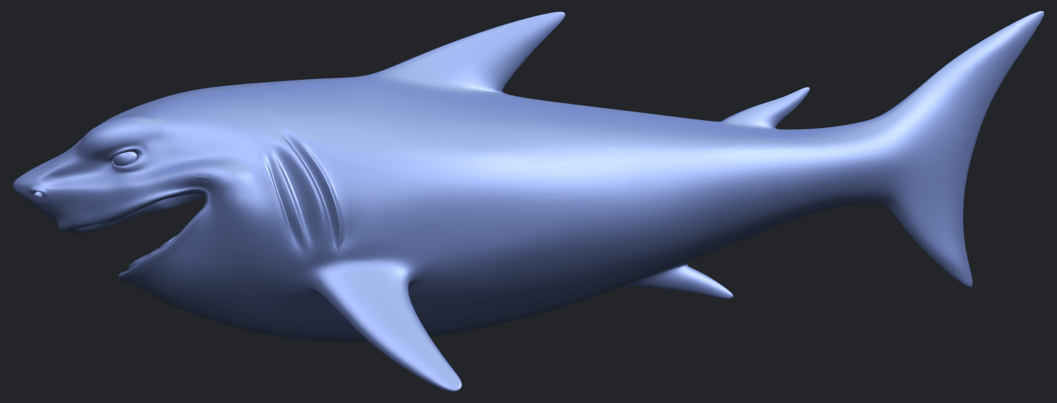 Free 3D file Shark 🦈・3D printable model to download・Cults