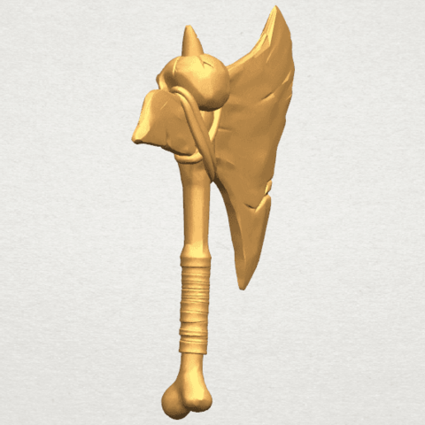 Download free 3D printer designs Pirate Axe ・ Cults