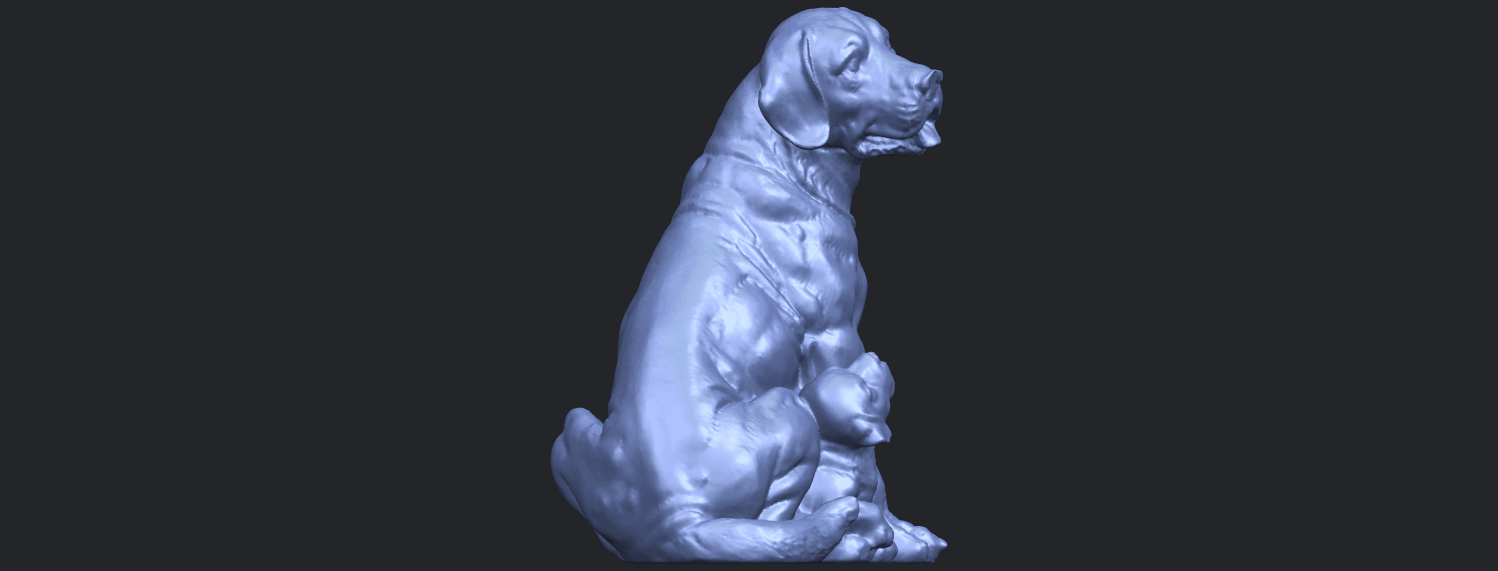 Free 3D file Dog and Puppy 01 🐕・3D printing template to download・Cults