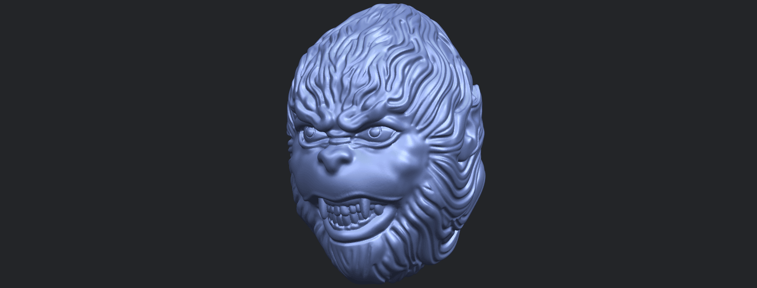 Download free STL file Monkey Head • Design to 3D print ・ Cults