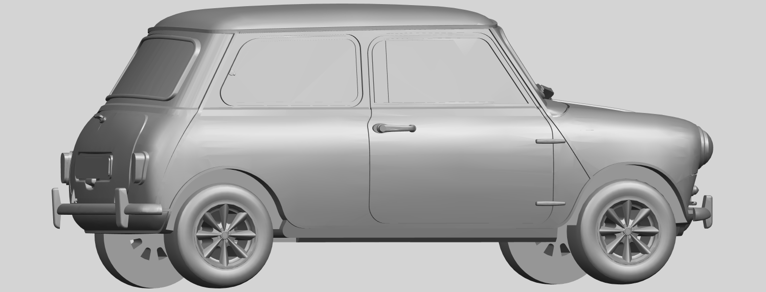 Free 3D file Morris Mini Minor Mark-1 🚗・Model to download and 3D print ...