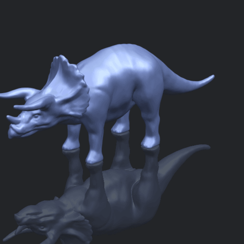 Download free STL file Triceratops 01 • 3D printing object ・ Cults