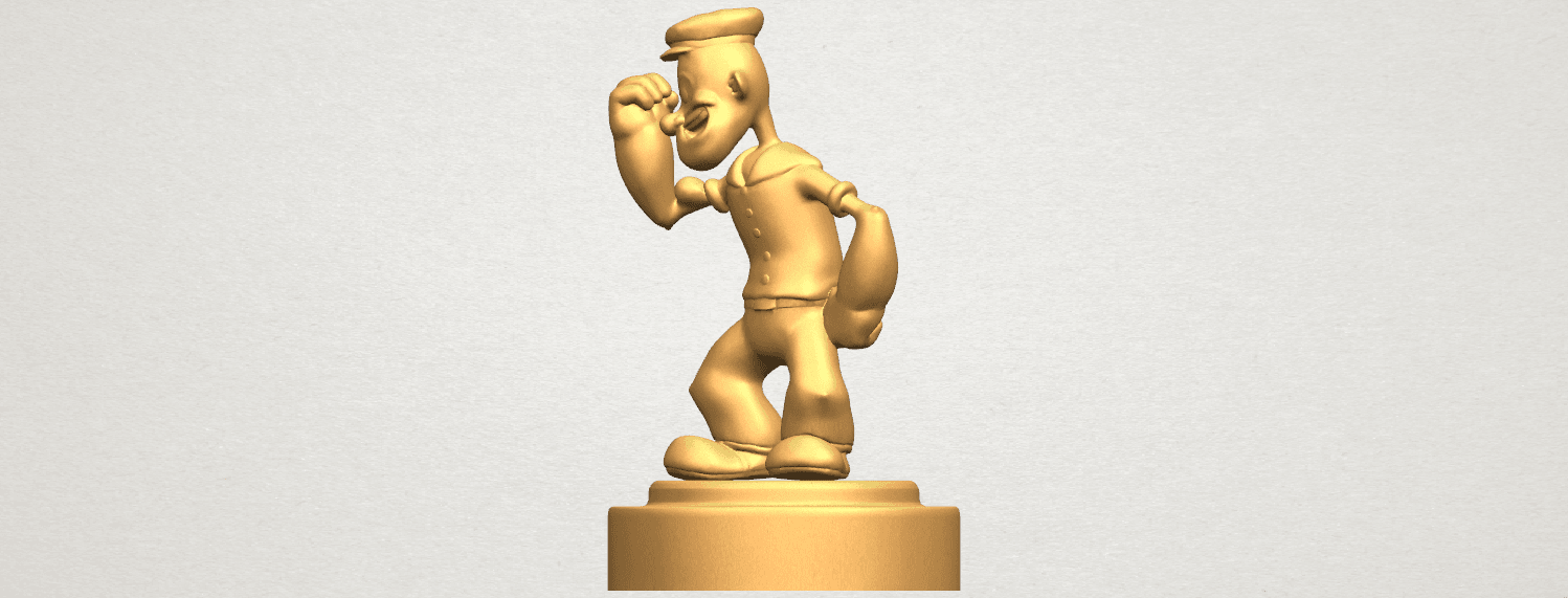 Free 3D file Popeye 🚗・Template to download and 3D print・Cults