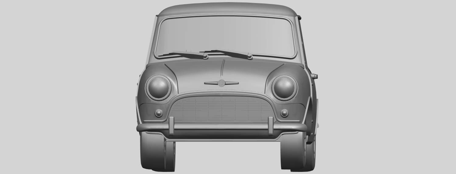 Free 3D file Morris Mini Minor Mark-1 🚗・Model to download and 3D print ...