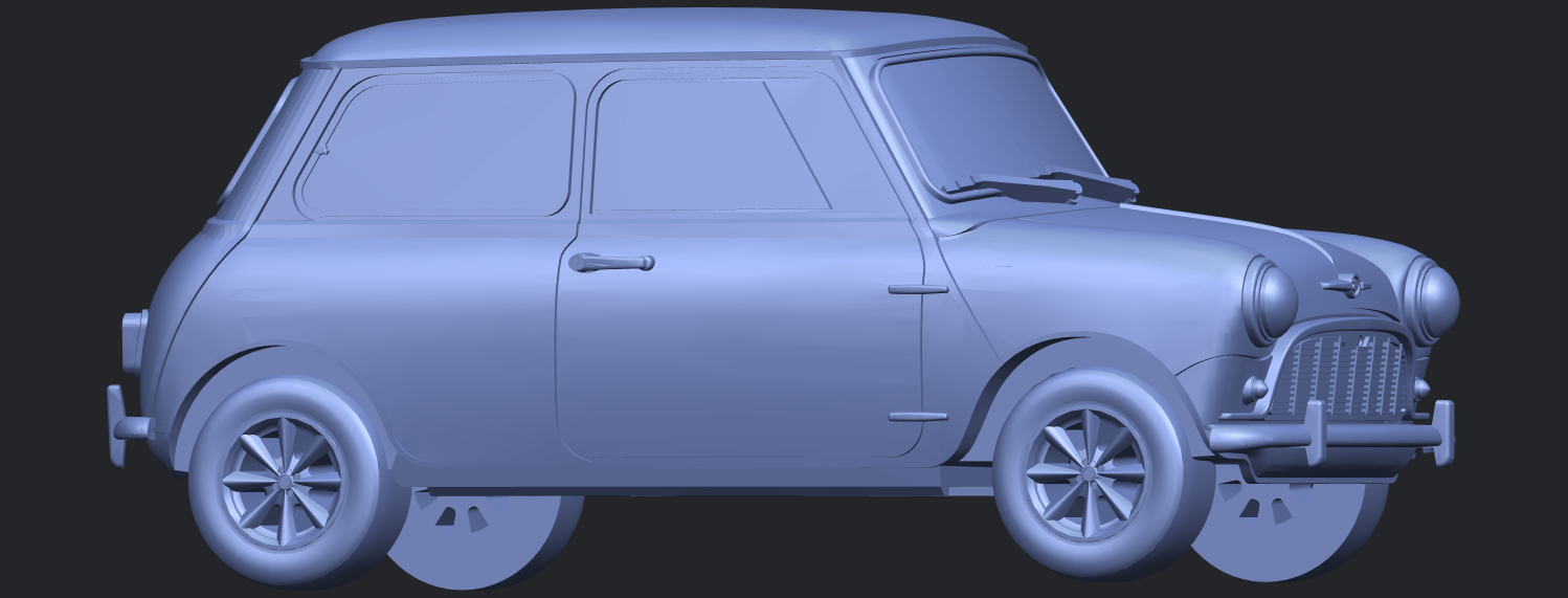 Free 3D file Morris Mini Minor Mark-1 🚗・Model to download and 3D print ...