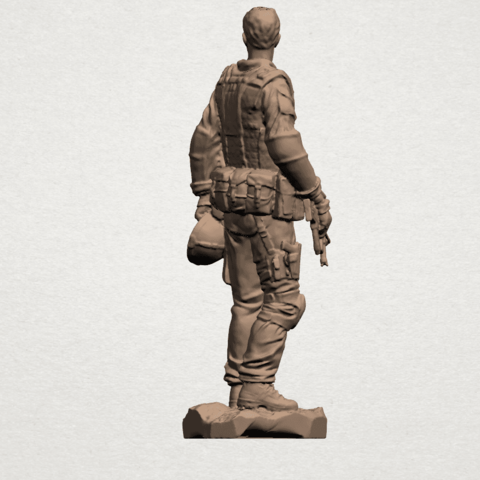 Download free 3D model American Soldier ・ Cults