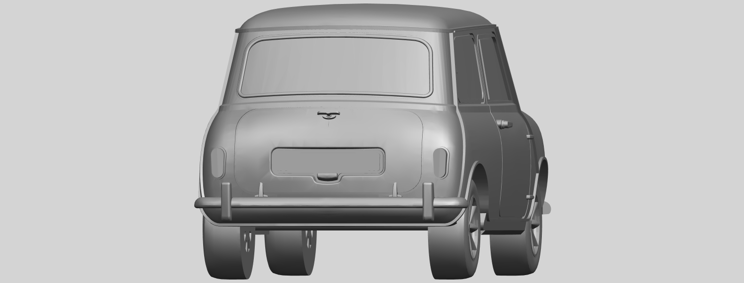 Free 3D file Morris Mini Minor Mark-1 🚗・Model to download and 3D print ...