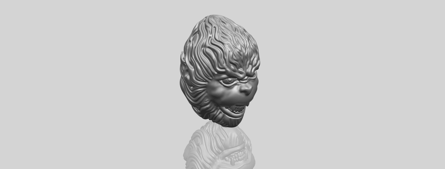 Download free STL file Monkey Head • Design to 3D print ・ Cults
