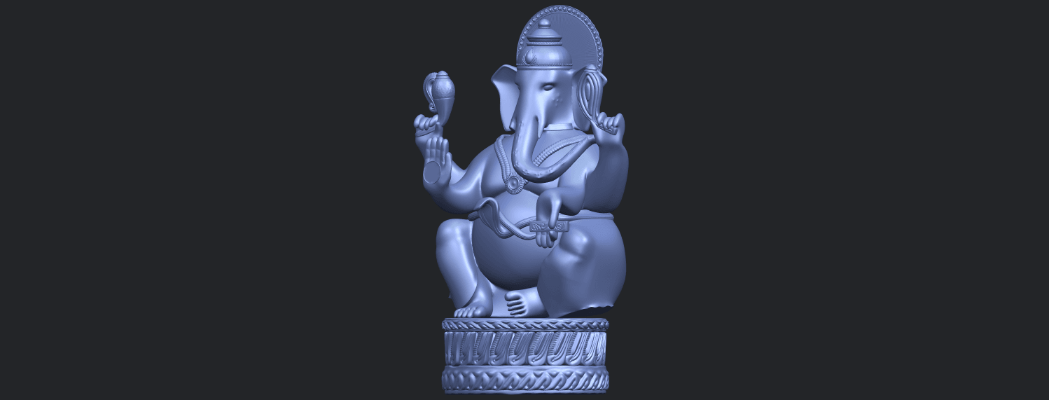 Download free STL file Ganesha 01 • Model to 3D print ・ Cults