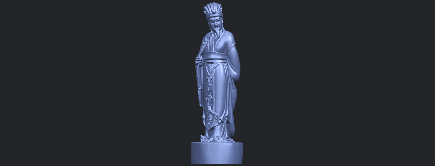 Download free STL file Zhu Ge Liang Kong Ming • 3D printer object ・ Cults