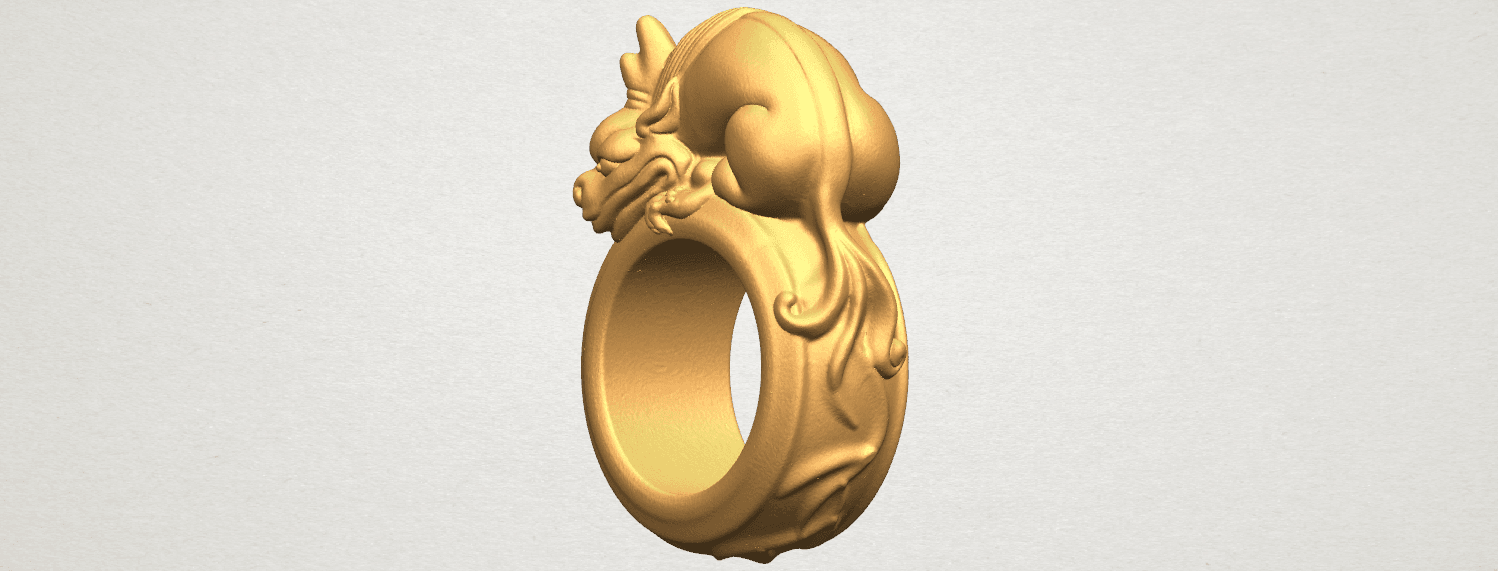 Free 3D file Pi Xiu Ring・3D printable design to download・Cults