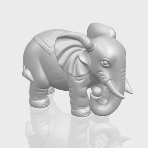 3d printer files Elephant 03 ・ Cults