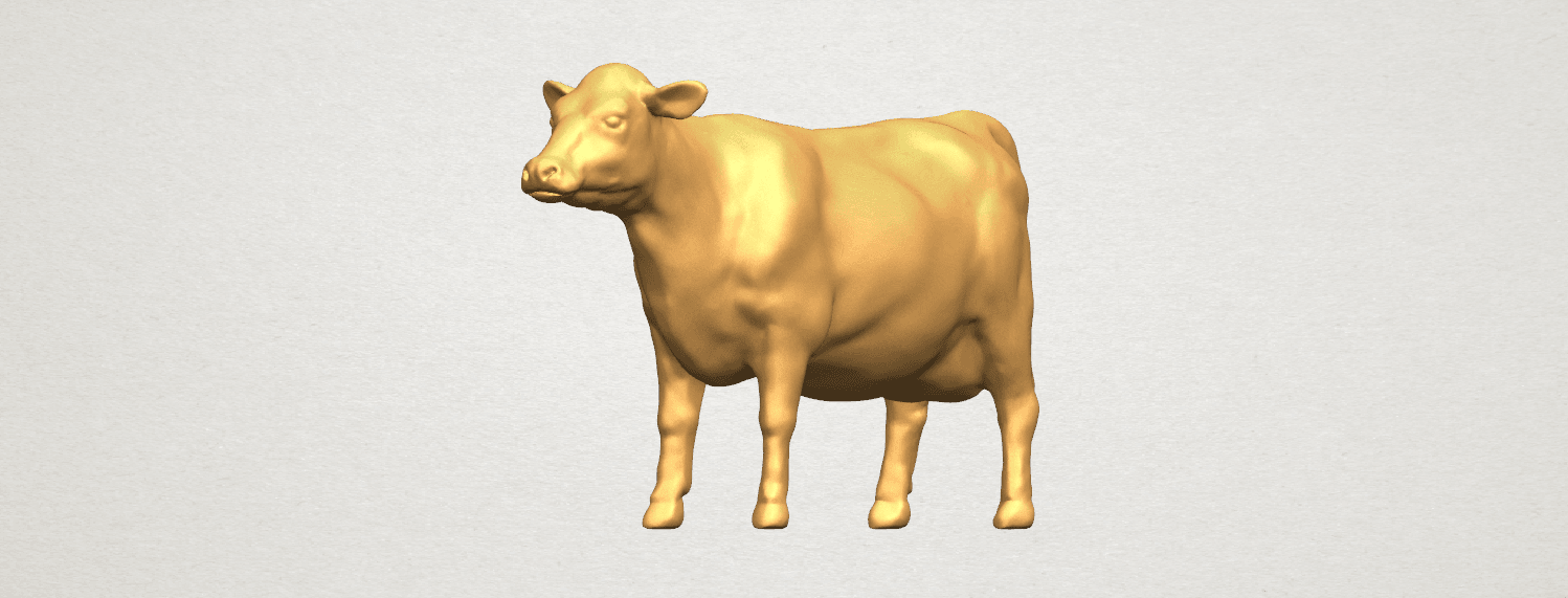 Download free STL file Cow 01 • 3D printer design ・ Cults