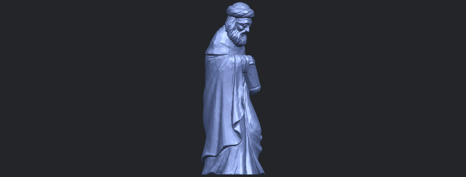 Fichier 3D gratuit Sculpture d'Arabe 🗿・Modèle imprimable en 3D à ...