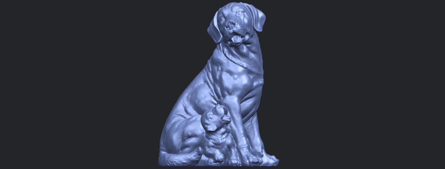 Free 3D file Dog and Puppy 01 🐕・3D printing template to download・Cults