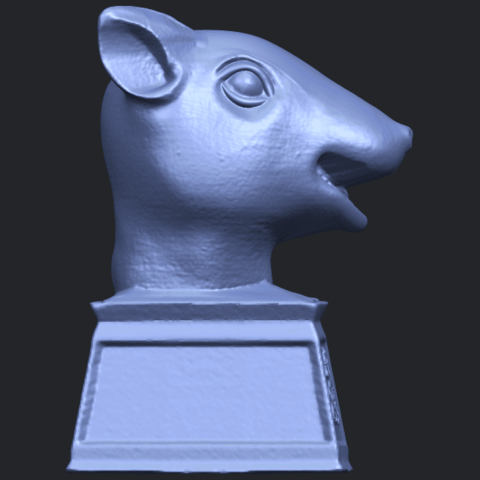 Download free STL file Chinese Horoscope of Rat 02 • 3D printable model ...