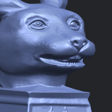 Download free STL file Chinese Horoscope of Rabbit 02 • Model to 3D ...