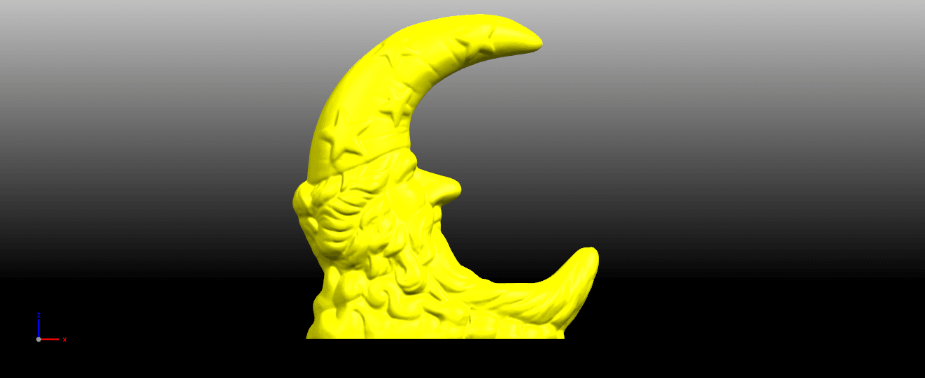 Free 3D file Moon・3D printing idea to download・Cults