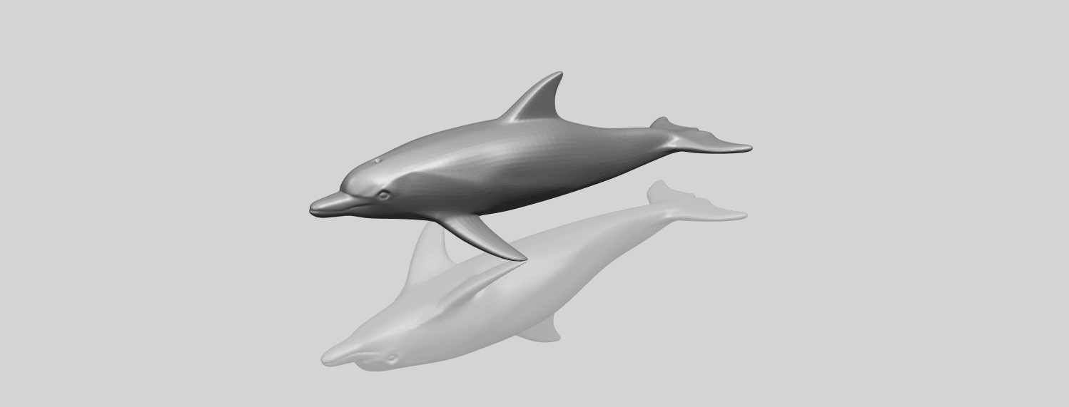 Free 3D file Dolphin 02 🐬・3D printer design to download・Cults