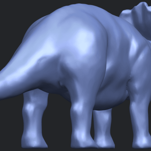 Download free STL file Triceratops 01 • 3D printing object ・ Cults