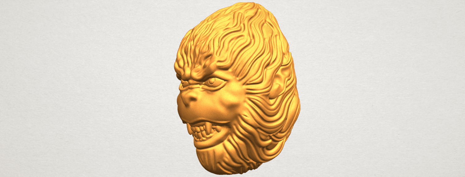Free 3D file Monkey Head・3D printing idea to download・Cults