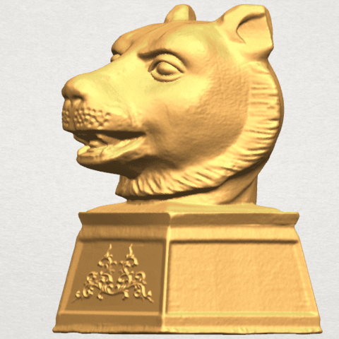 Free STL files Chinese Horoscope of Tiger 02 ・ Cults