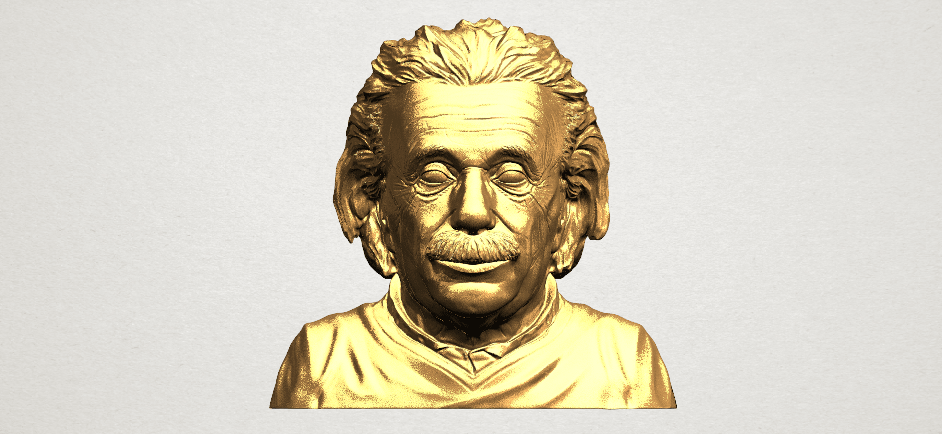 Free 3D file Einstein・3D printer model to download・Cults