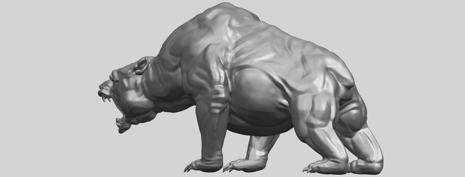 Free 3D file Bear 02 🐻・3D printer design to download・Cults