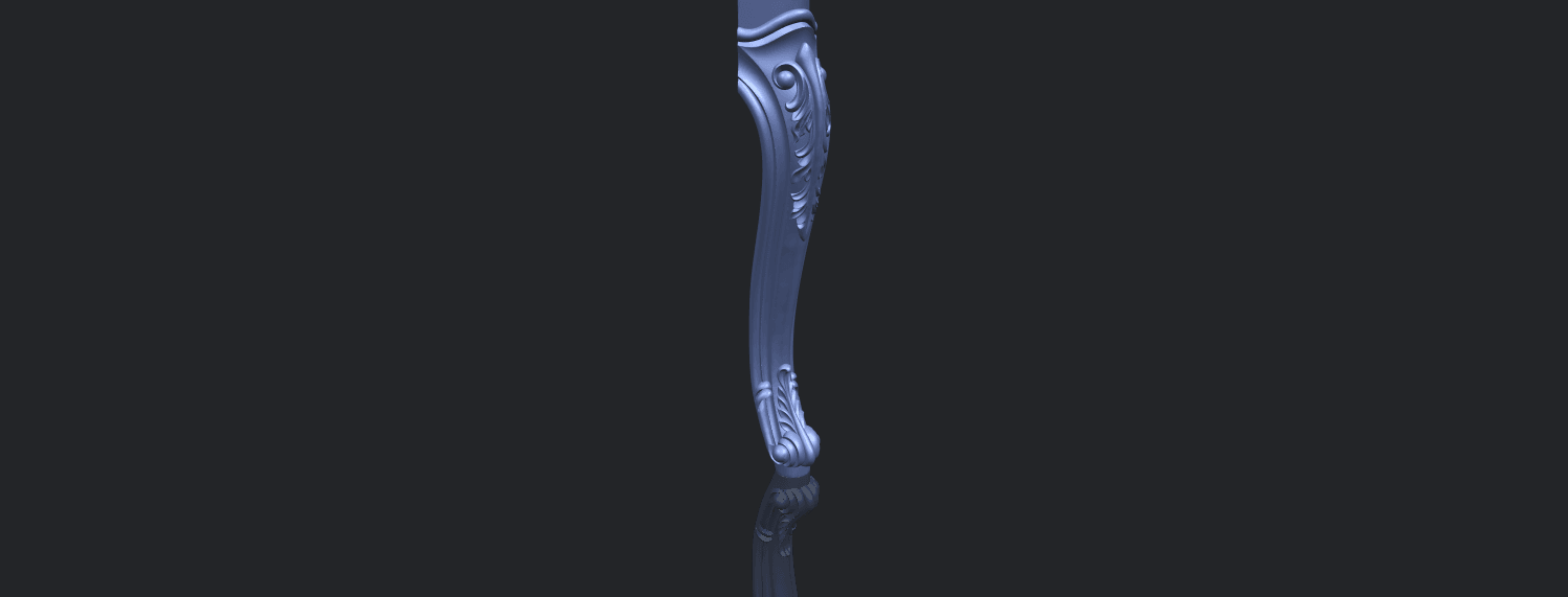 Download free STL file Table Leg 02 • 3D print template ・ Cults