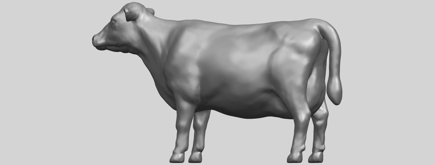 Download free STL file Cow 01 • 3D printer design ・ Cults