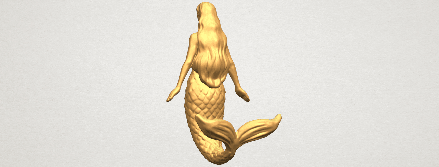 Free 3D file Mermaid 01・Object to download and to 3D print・Cults