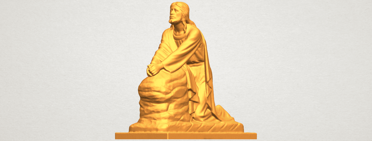 Free 3D file Jesus 07・3D printer design to download・Cults