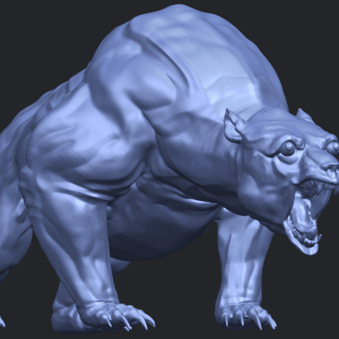 Download free 3D printing models Bear 02 ・ Cults