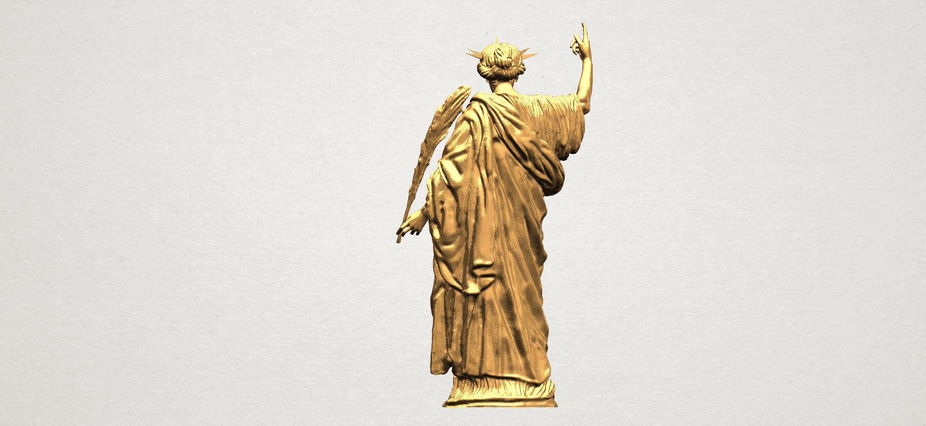 Free 3D file Statue of Liberty・3D printing design to download・Cults