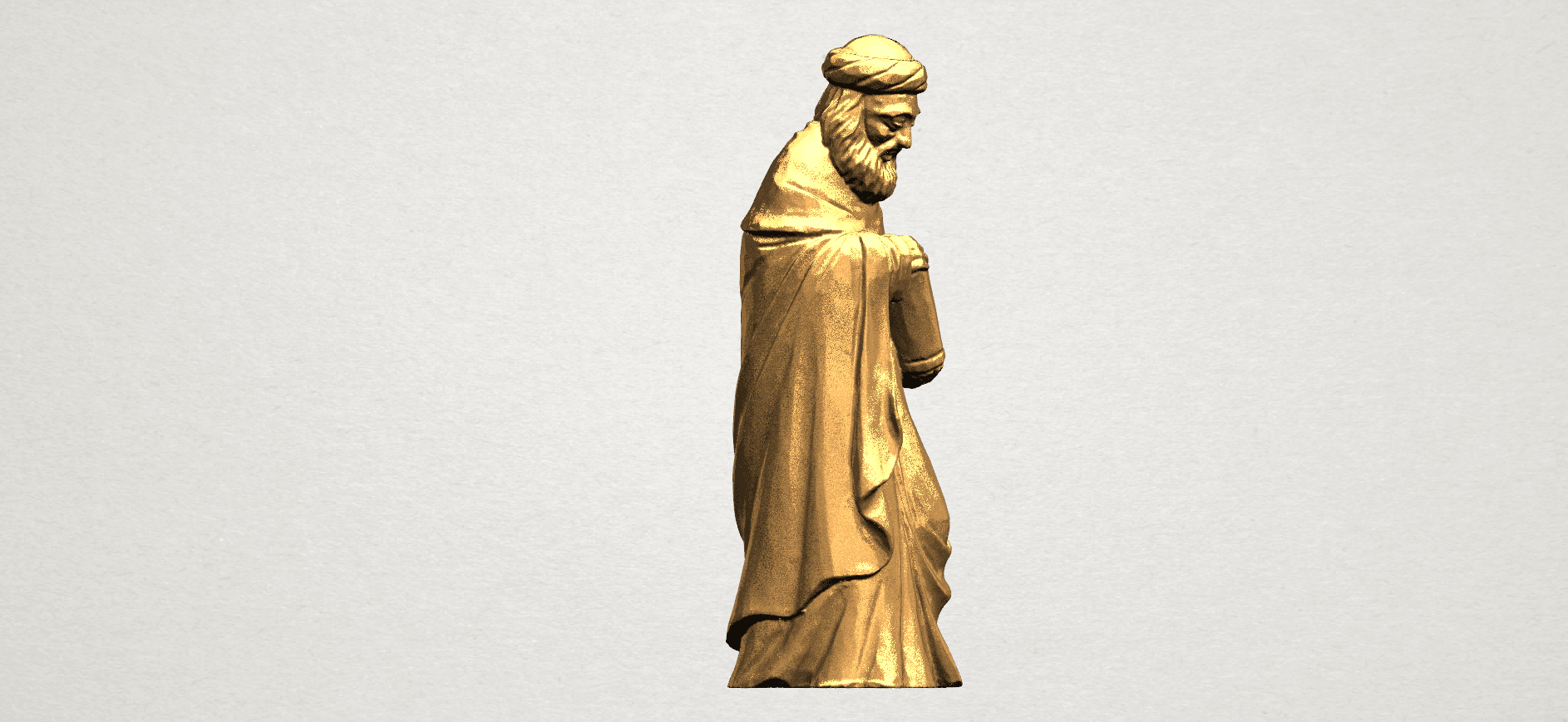 Fichier 3D gratuit Sculpture d'Arabe 🗿・Modèle imprimable en 3D à ...