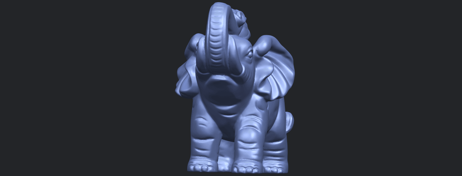 Free 3D file Elephant 02 🐘・3D print object to download・Cults