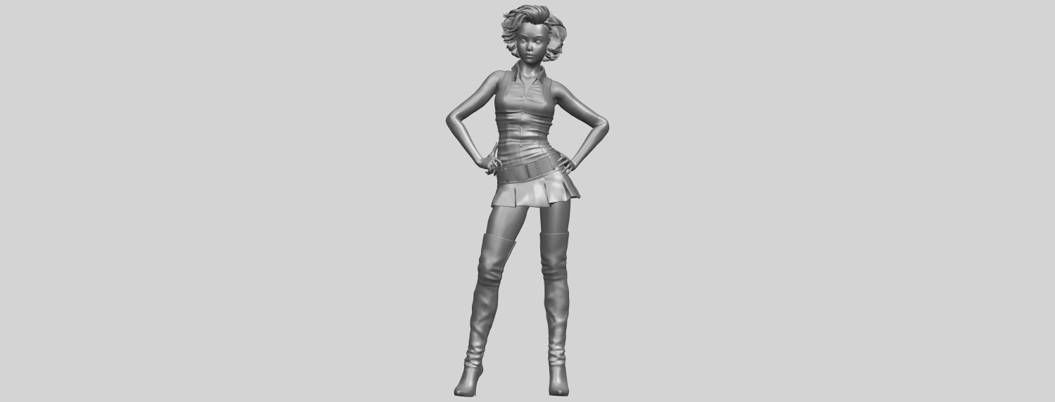 Free 3D file Beautiful Girl 07 👧・3D printable model to download・Cults