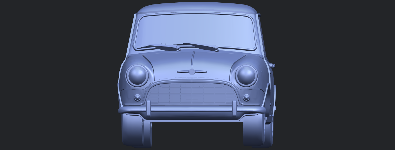 Free 3D file Morris Mini Minor Mark-1 🚗・Model to download and 3D print ...