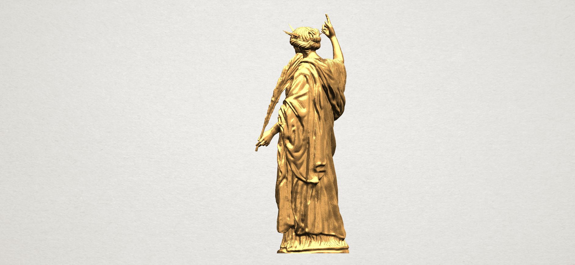 Free 3D file Statue of Liberty・3D printing design to download・Cults