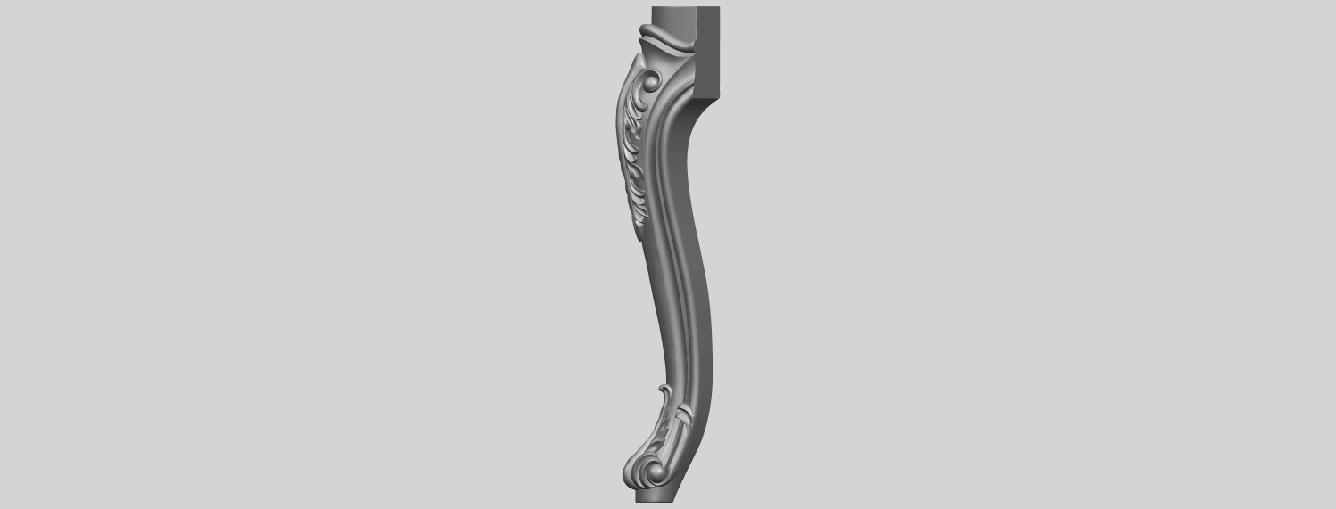 Download free STL file Table Leg 02 • 3D print template ・ Cults