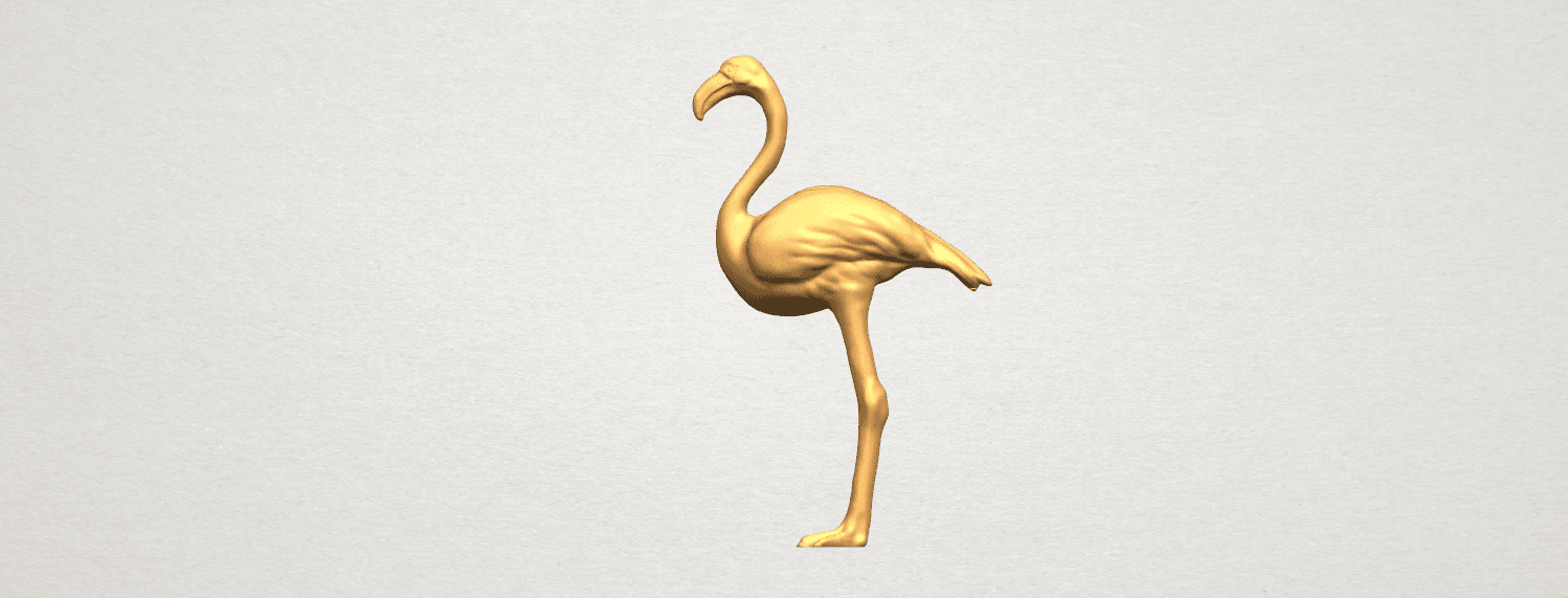 Free 3D file Flamingo 01 🦩・3D print design to download・Cults