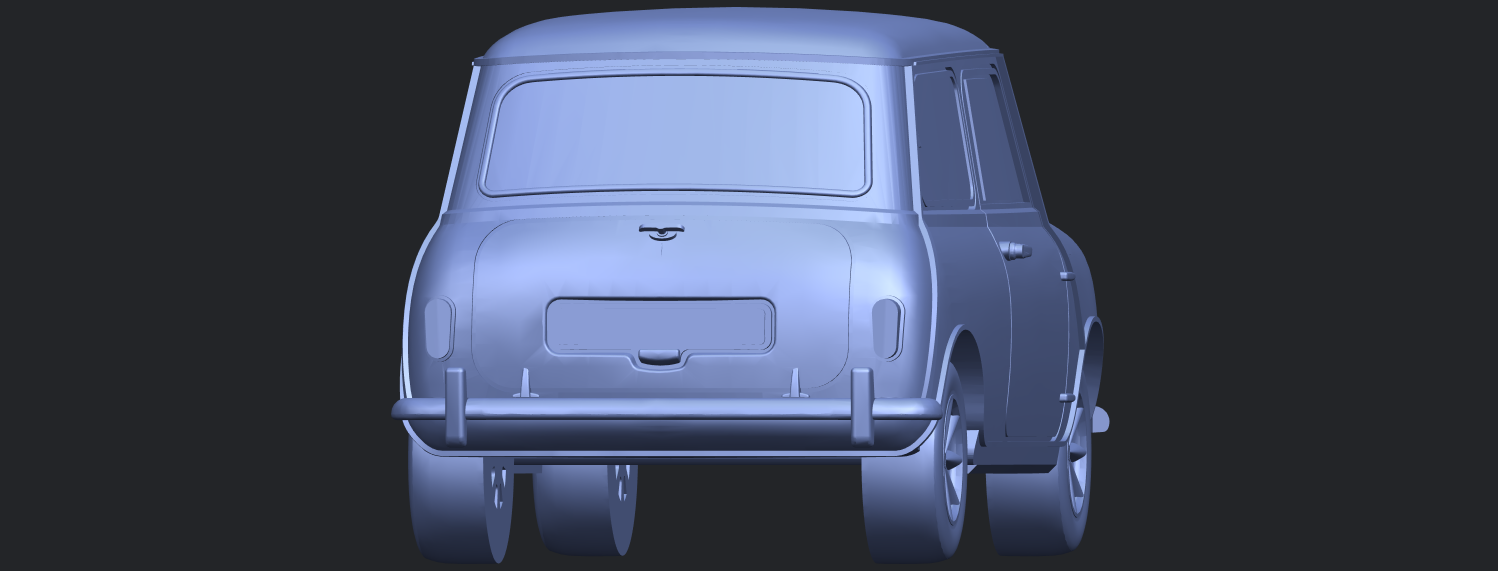 Free 3D file Morris Mini Minor Mark-1 🚗・Model to download and 3D print ...